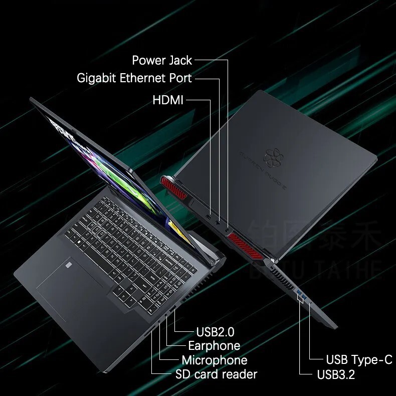 Gurren Buggie Laptop RTX9 Pro 16 inch i9HX For Gamers 64GB RAM 4TB SSD ...