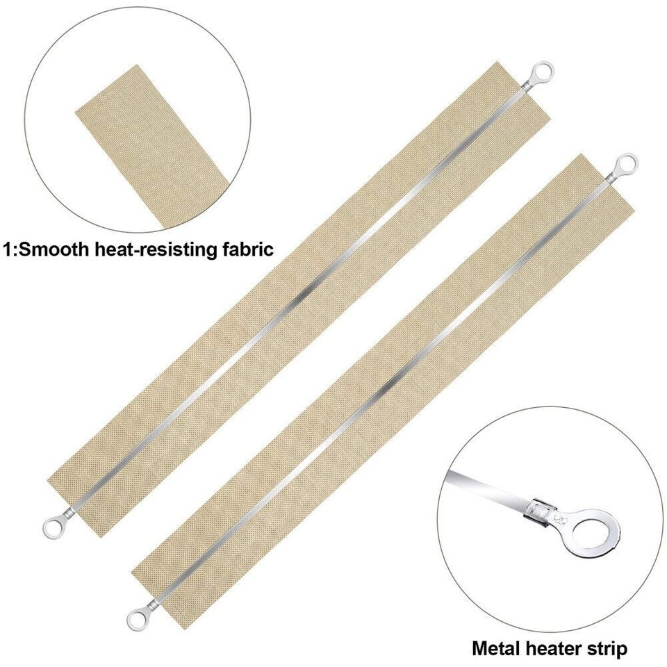 1* - 200/300/400mm Useful Impulse Sealer Heat Wire Element Strip ...