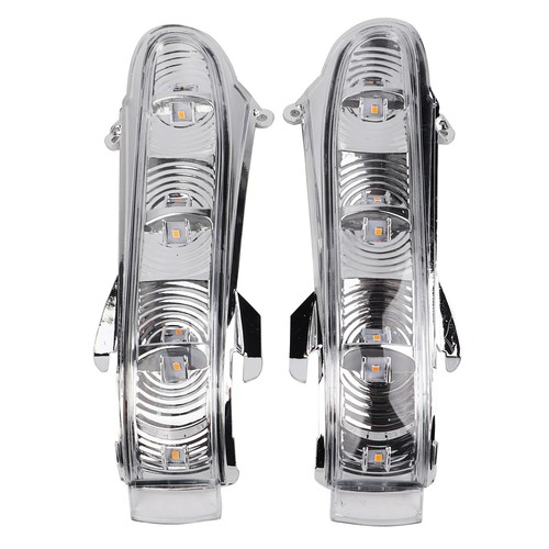 Pair Of Side Mirror Turn Signal LED Light Clear Lens For W215 CL | eBay ...