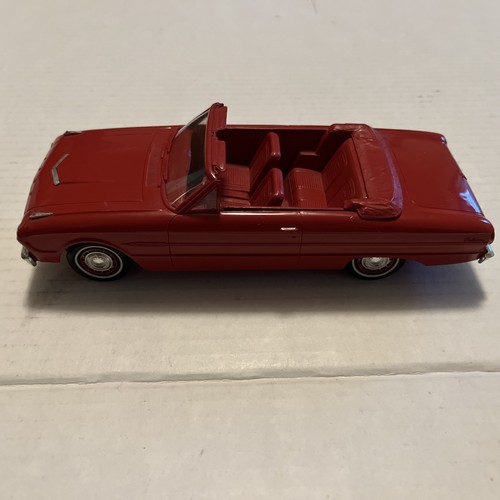1963 Ford Falcon Futura Convertible Plastic Promo Model 1:25 Scale Red ...