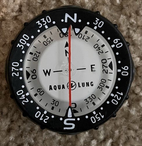 Aqua Lung Wrist Compass – Scuba Diving Navigation Tool, Rotating Bezel ...
