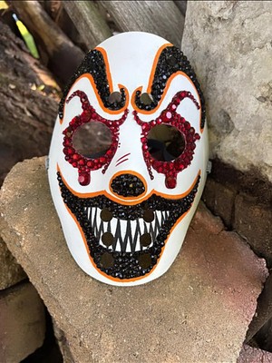 VIOLENT J DAC HOCKEY MASK custom insane clown posse icp juggalo | eBay
