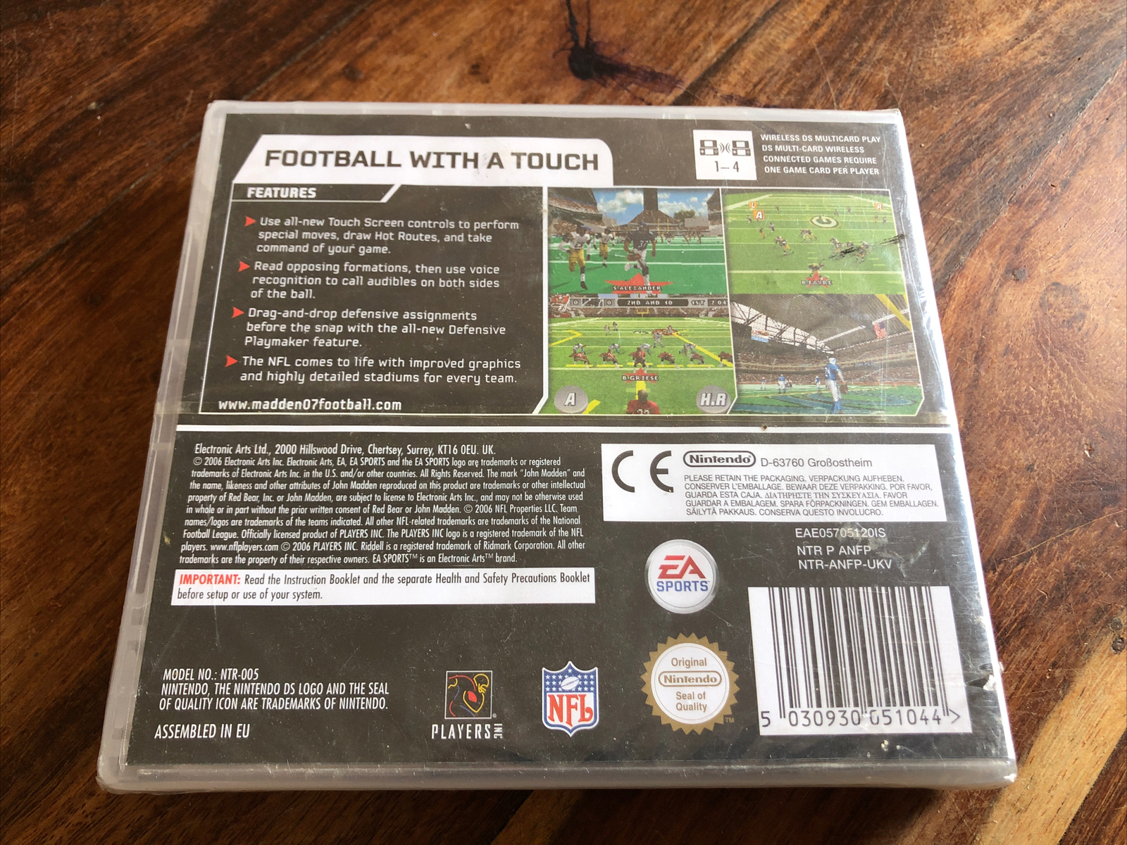 Madden NFL 07 (Nintendo DS, 2006) - European Version for sale online | eBay