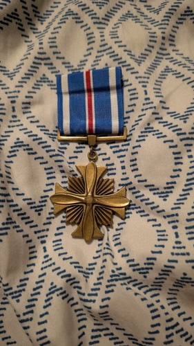 WWII US Army Air Corps Force Distinguished Flying Cross Medal - Period ...