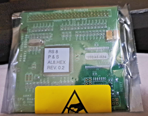 Jandy R0468501 RS8 P&S CPU Replacement REV: 0.2 - AL8 HEX E0260700-A ...