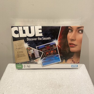 Clue Discover the Secrets Board Game 2008 Parker Bros Complete New ...