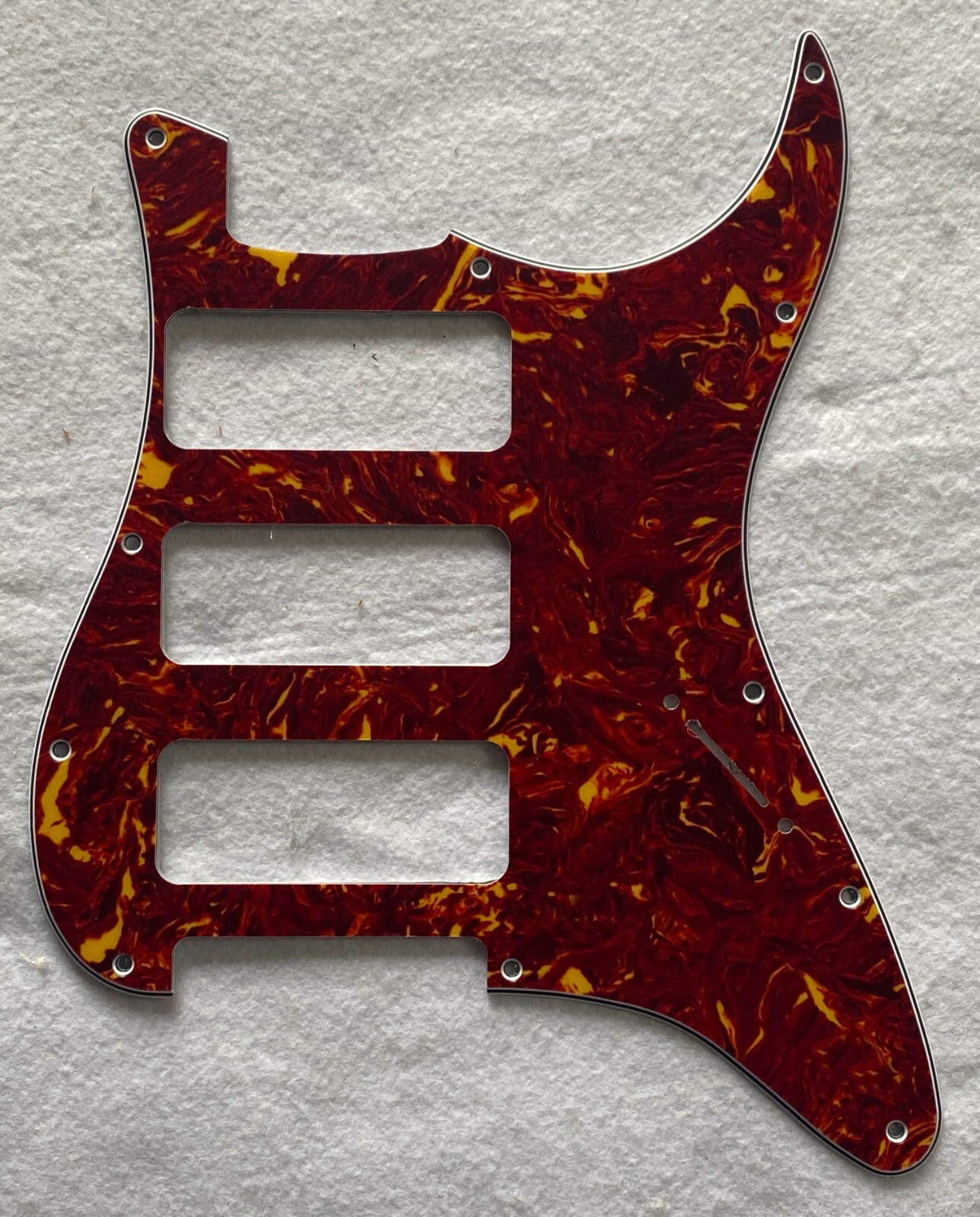 Fits Fender Stratocaster P90 3 Pickup Strat Guitar pickguard,4Ply Red ...
