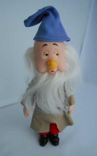 Disney 1980s Vintage Barbie Snow White SLEEPY Dwarf Poseable Doll BIKIN ...