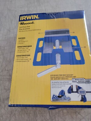 IRWIN 4 INCH DRILL PRESS VISE 787721762263| eBay