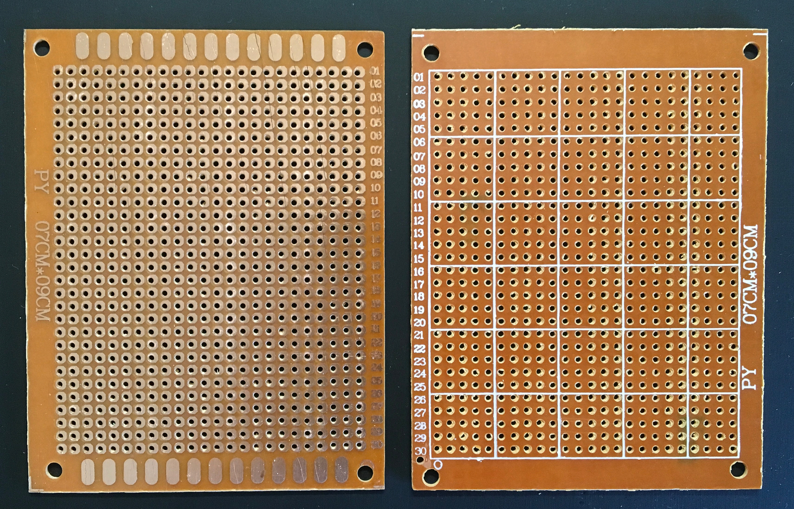 Adafruit Bakelite Universal Perfboard Plates 7x9cm - Pack of 2 ...