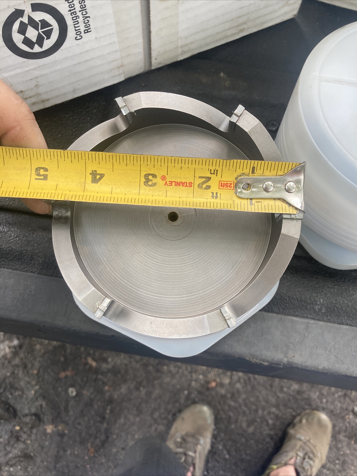 Widia 6154667 TCT Trepan Cutter 6T Carbide 4.75” (3.995) Circle Hole ...