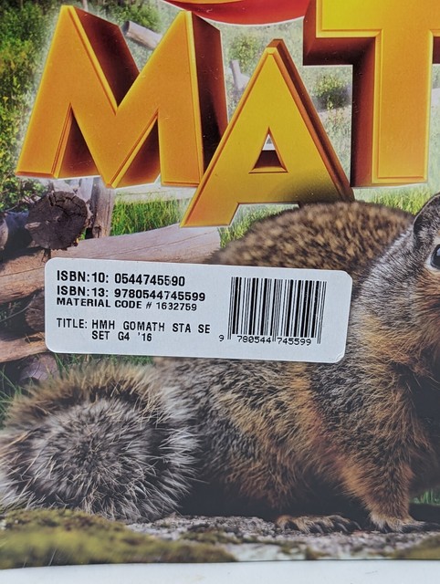 Go Math! (StA) Ser.: Go Math! (StA) : Student Edition Set Grade 4 2016 ...