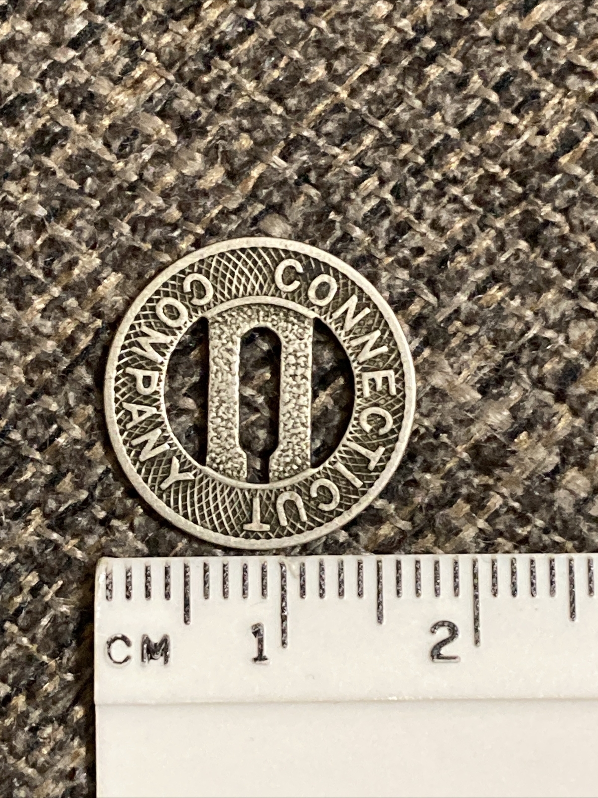 Connecticut Company Trolley Transit Token Good for One Fare | eBay
