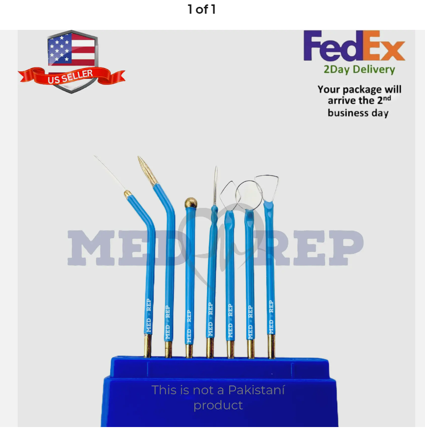 Ellman Dental Standard Electrodes set 7 pcs | eBay