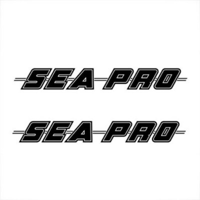 Sea Pro Boat Marine Decals (Set Of 2) – OEM New Oracle | eBay