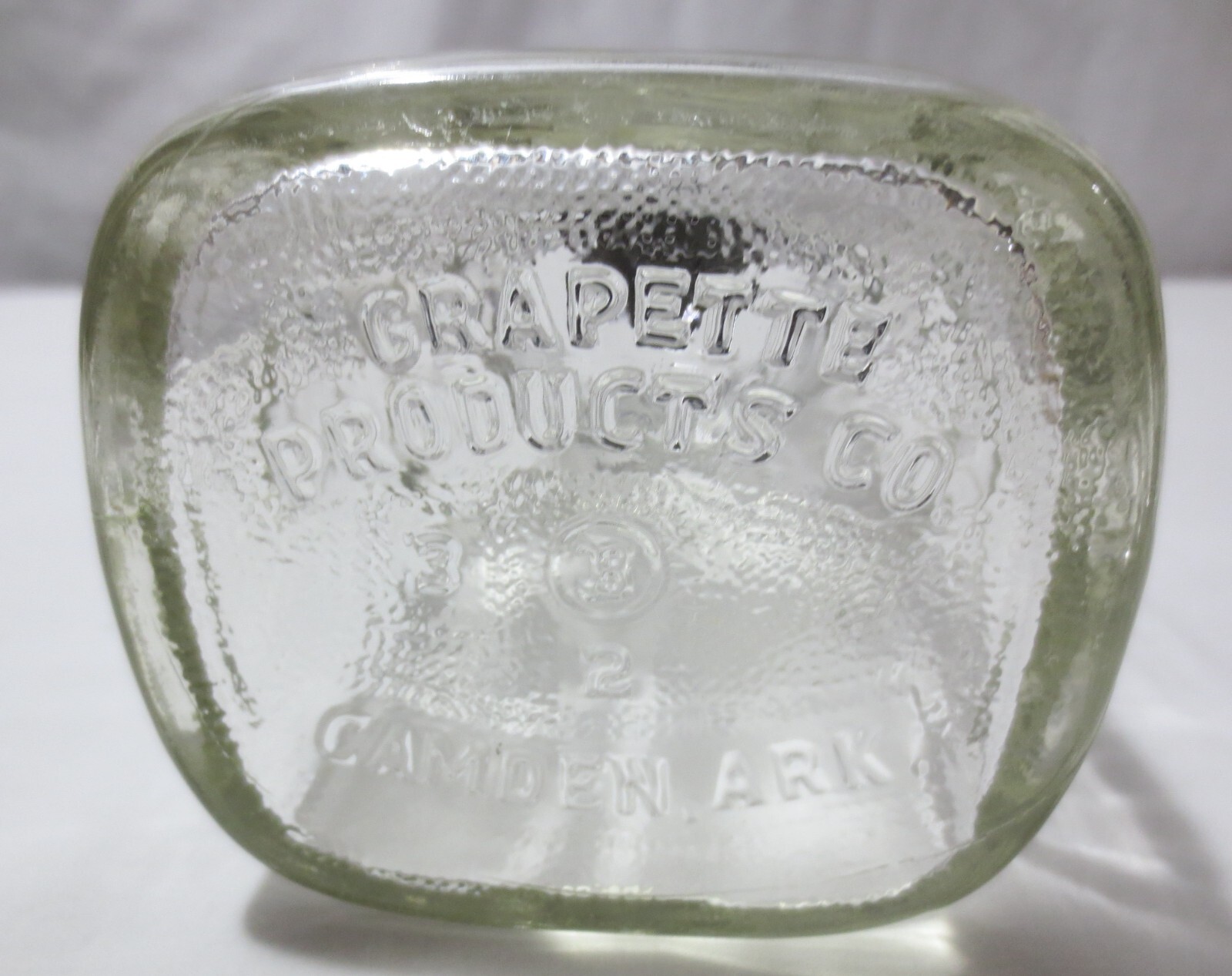Vtg Grapette Products Syrup Clown Brockway Glass Bottle Bank Original ...