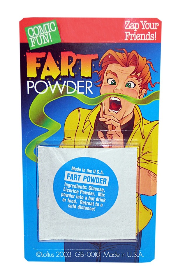Prankster Four Pack - Itch Fart Powder Worms Gelling Joke Prank Gag ...