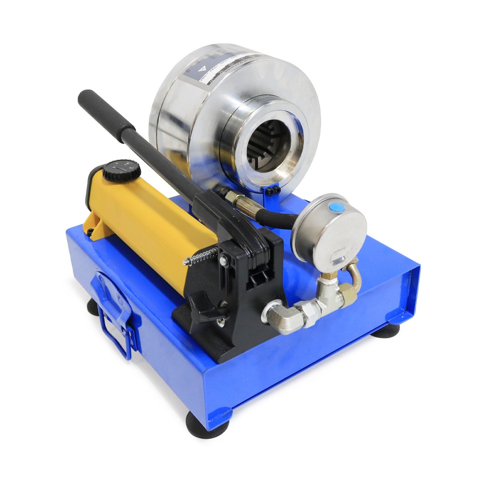 5600KN Hydraulic Hose Crimper Pipe Clamping Machine With 9 Sets Dies ...