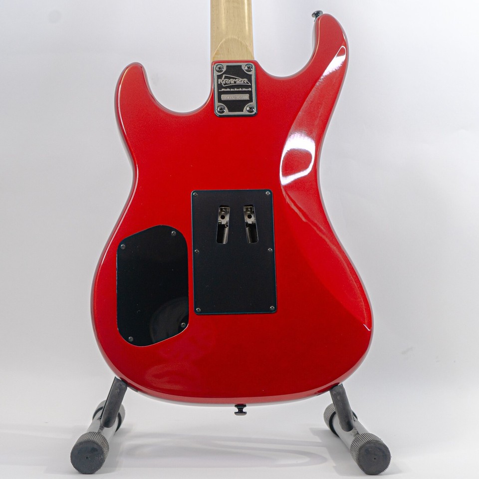 Kramer Pacer Classic Series Ruby Red w/ Locking Trem, Dual Humbuckers ...