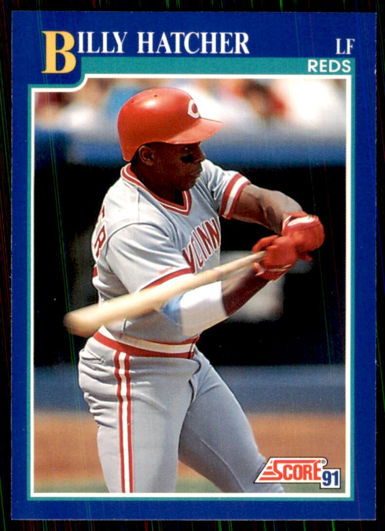 1991 Score Billy Hatcher Cincinnati Reds #469 | eBay