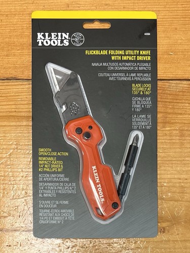 Klein Tools 44304 Folding Utility Knife With Driver | eBay