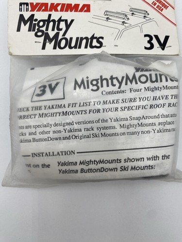 Part # 3042 Yakima Mighty Mounts 3V Brand New | eBay
