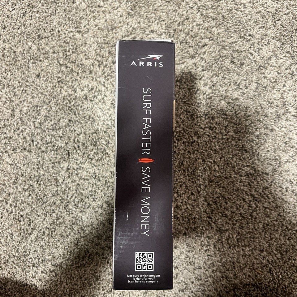 ARRIS SURFboard SB6190 DOCSIS 3.0 32 x 8 Gigabit Cable Modem White NEW ...