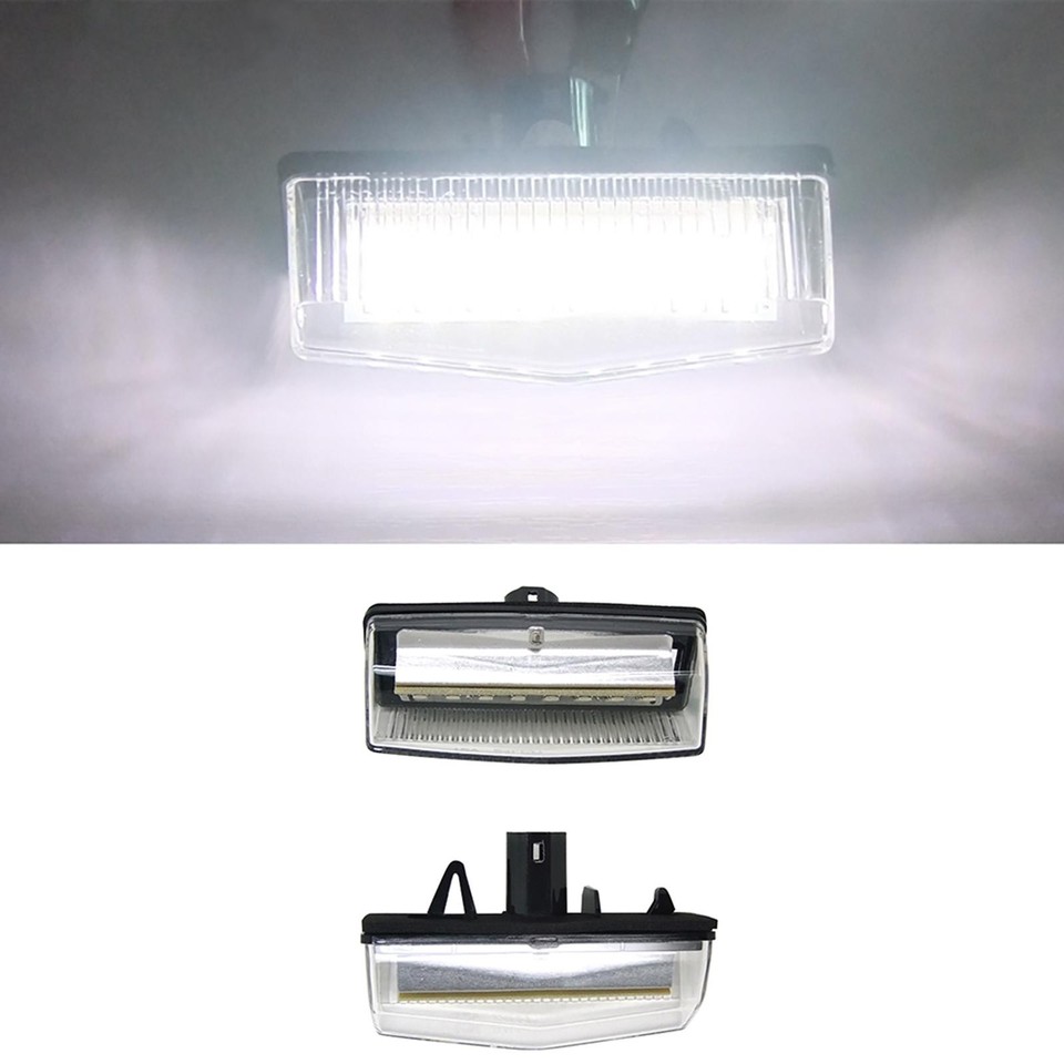 2Pcs LED License Plate Number Light Car Lamp For Toyota Matrix Prius ...
