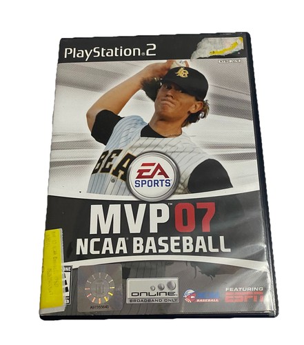MVP 07 NCAA Baseball: Sony PlayStation 2 (PS2) - CIB Tested *READ ...