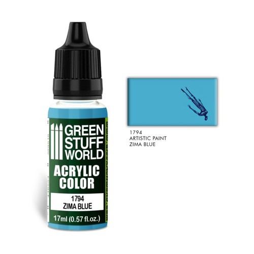 Green Stuff World Paint Zima Blue New | eBay