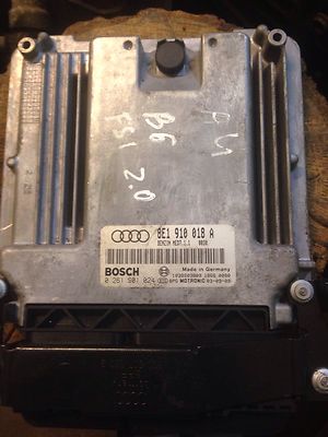 Audi A4 B6 2.0 FSI ECU Engine Control Unit 8E1 910 018 A | eBay