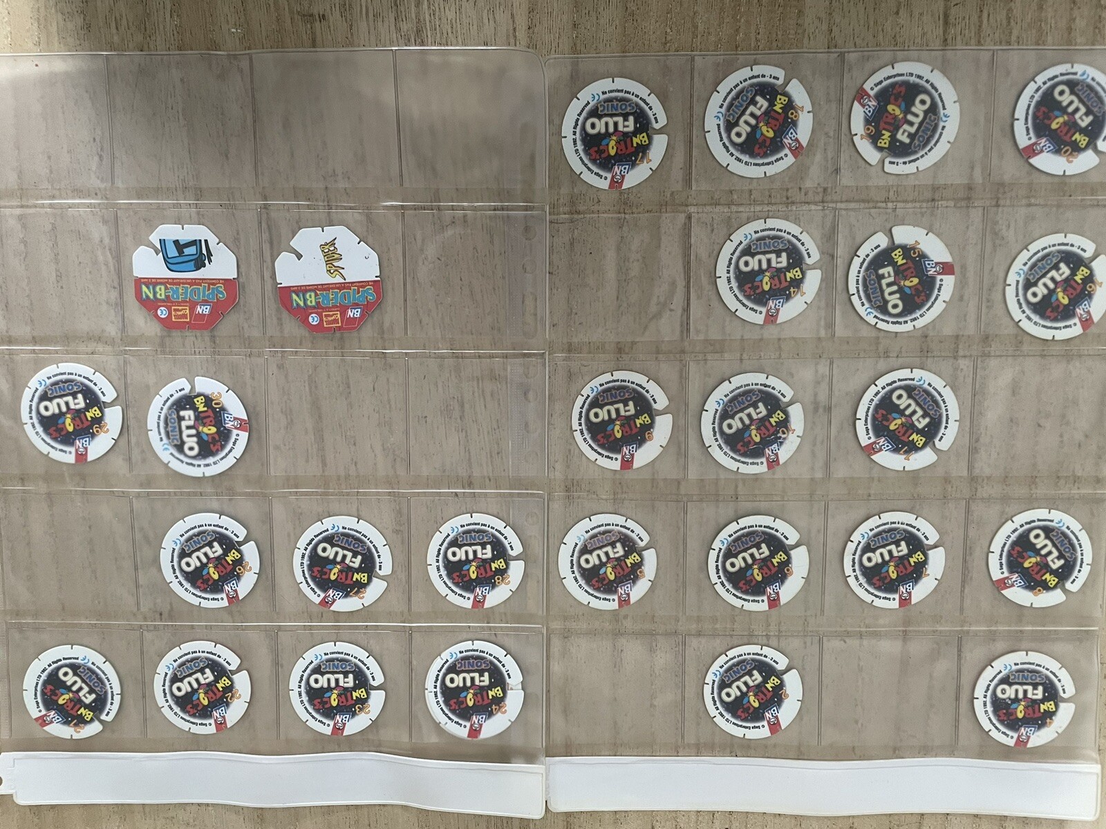 Lot De 27 Pogs BN Troc’s Sonic & Spider Man Aucun Doublon | eBay