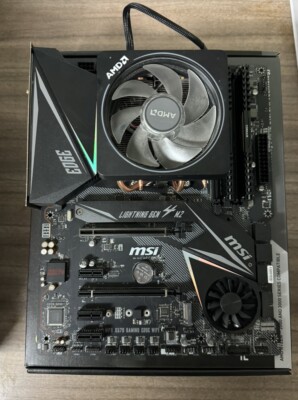 Ryzen 7 5800X MSI MOTHERBOARD CORSAIR RAM COMBO | eBay