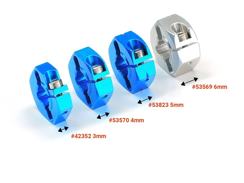 Tamiya 53823 RC Clamp Type Aluminum Wheel Hub (5mm Thick) | eBay