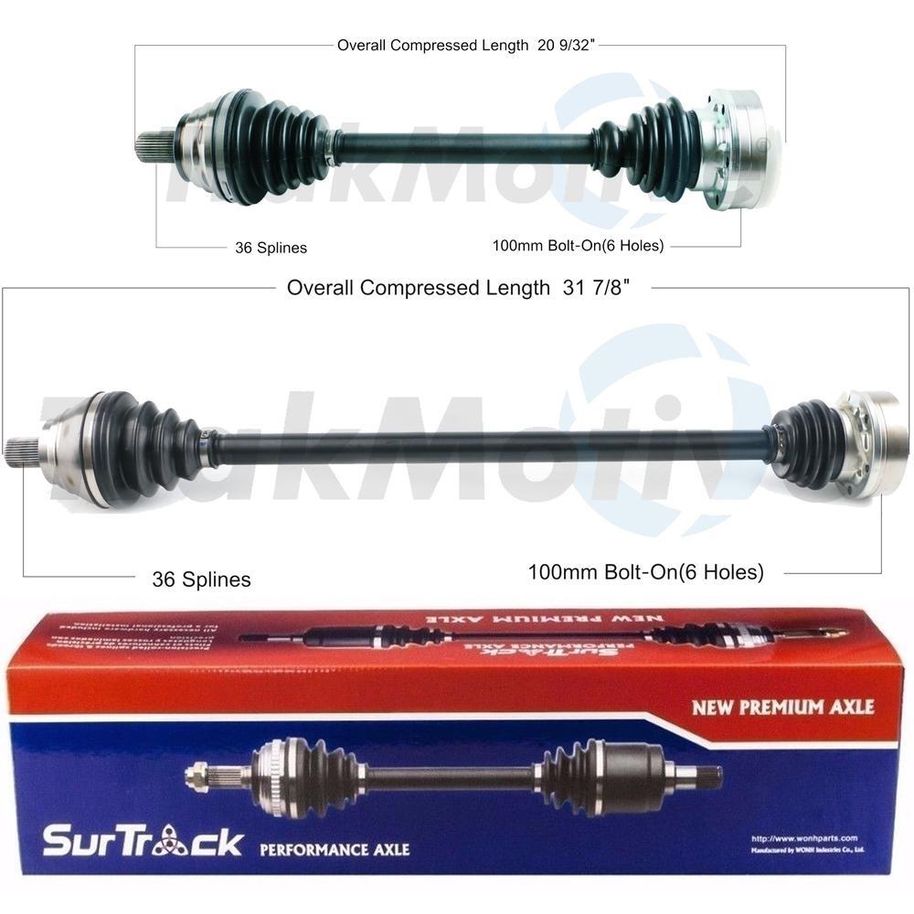 CV Axle Shaft Kit - Front Driver and Passenger Side | eBay