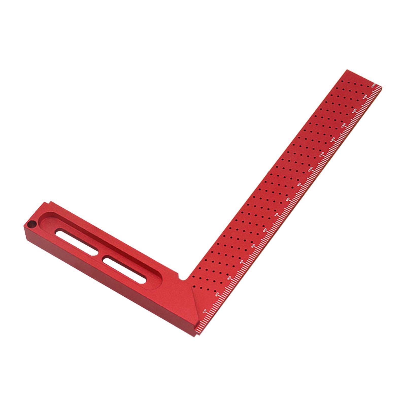 L Square Ruler Measuring and Marking Woodworking Angle Ruler for ...