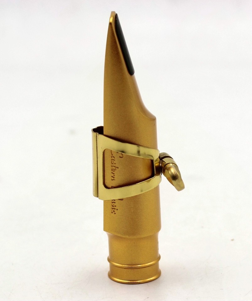 Eastern Music Mandal style Gold Metal Tenor Saxophone Mouthpiece - Size ...
