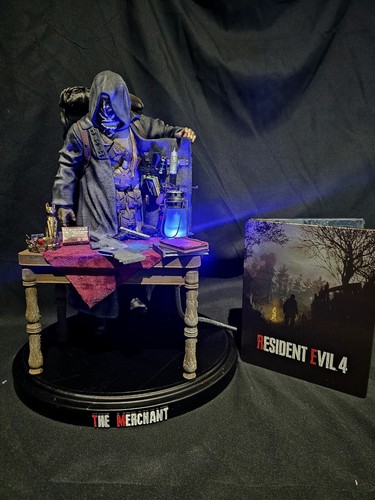 Resident Evil 4 Remake The Merchant Premium Model | eBay