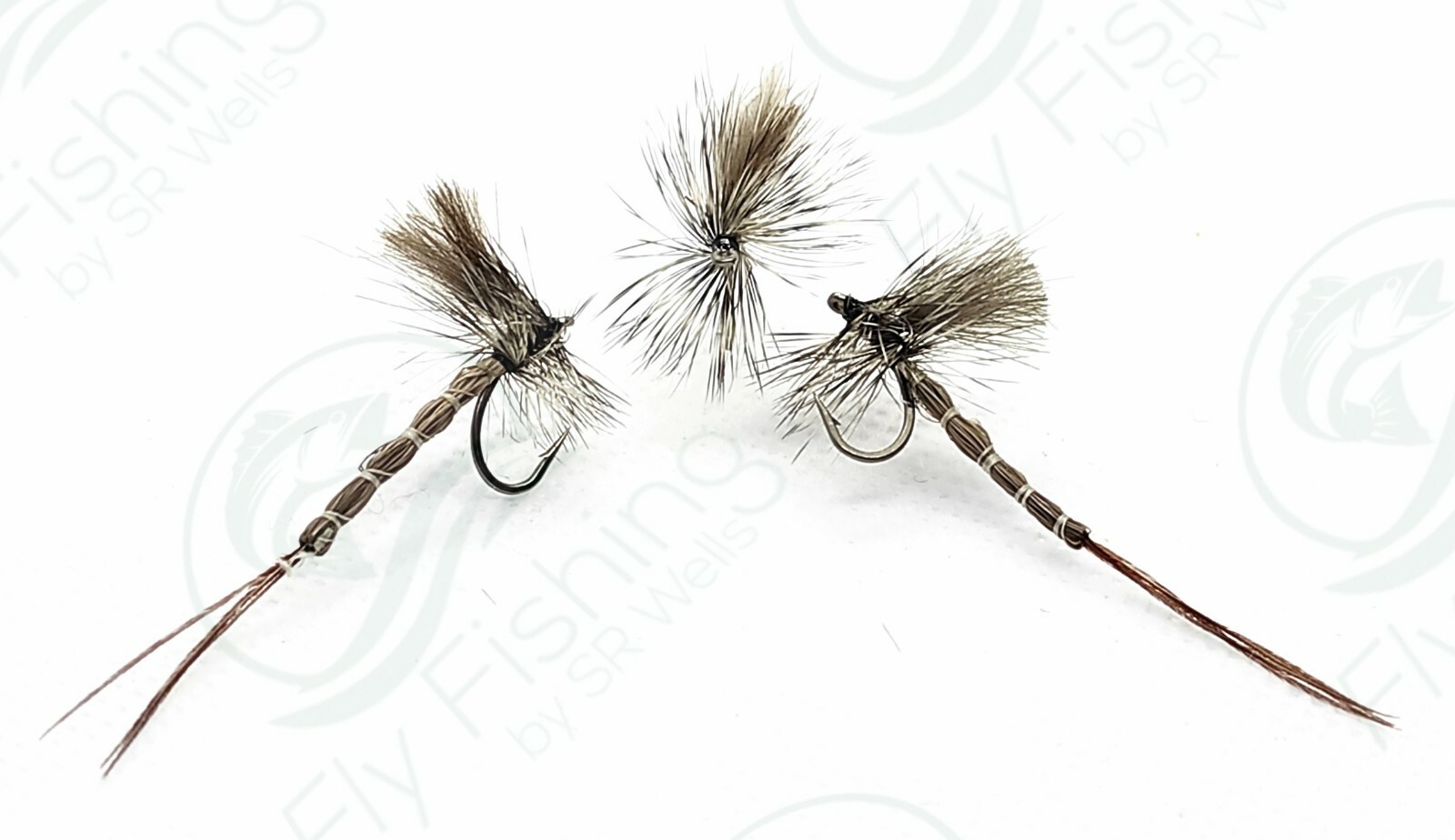 3 CDC Adult MAYFLY Trout Flies DRY DETACHED Body Mayflies Fly Fishing ...