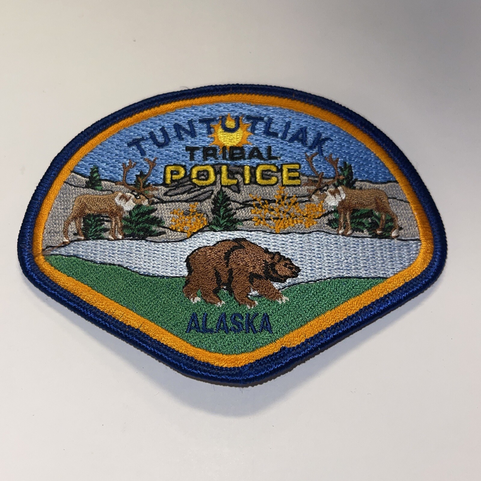 Alaska Police - TUntutliak Police AK Police Patch TRIBAL OBSOLETE ...