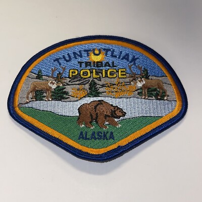 Alaska Police - TUntutliak Police AK Police Patch TRIBAL OBSOLETE ...