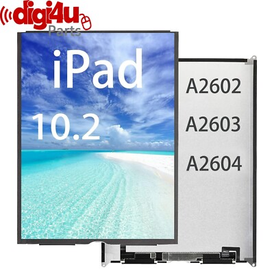 For iPad 9th Generation 10.2" A2602 A2603 A2604 LCD Display Screen ...