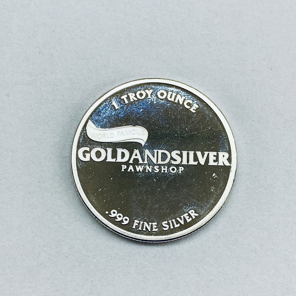 Pawn Stars Richard Old Man 1 Troy Ounce 999 Fine Silver Coin World ...