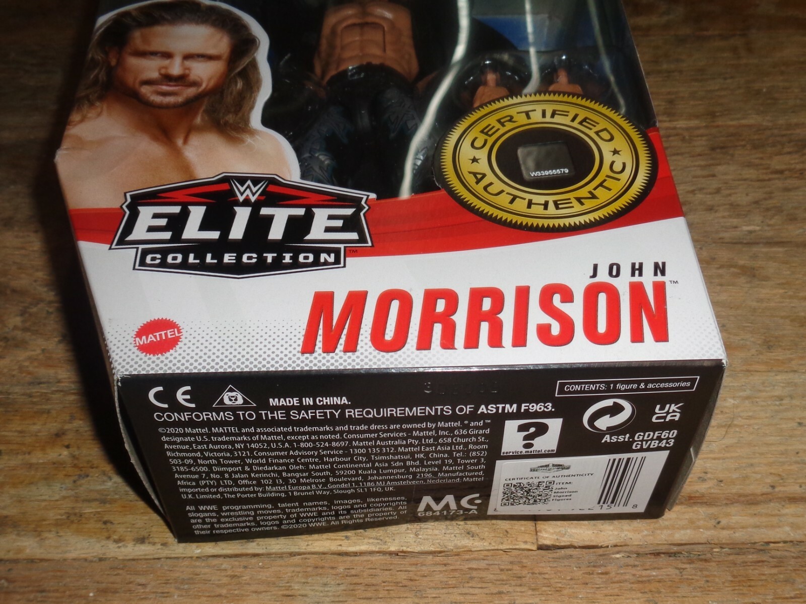 2019 WWE WWF Mattel John Morrison Elite Series 82 Wrestling Figure ...
