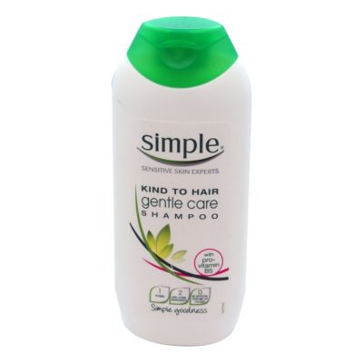 Simple Sensitive Skin Experts Kind To Hair Gentle Care Shampoo 200ml ...