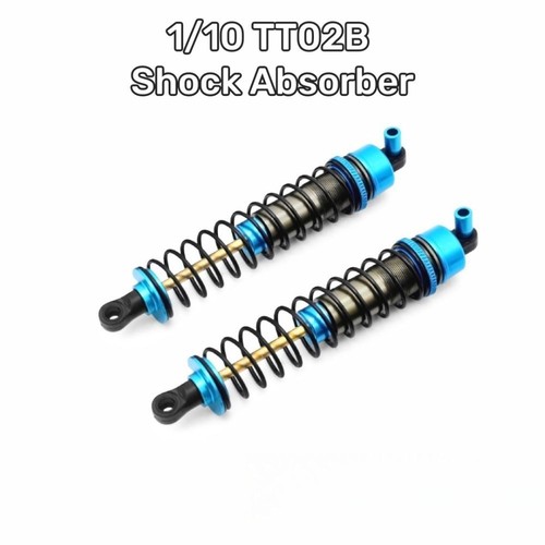 2pcs Metal Rear Shock Damper Tamiya RC Car Upgrade Parts for TT02B ...