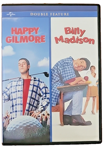 Happy Gilmore / Billy Madison (DVD, 1995). Movies. Collection. Adam ...