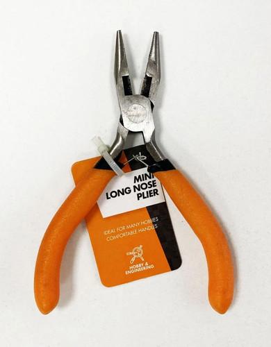 MINI LONG NOSE PLIER SPRING LOADED FOAM HANDLES - TOOLZONE KDPPL176 ...