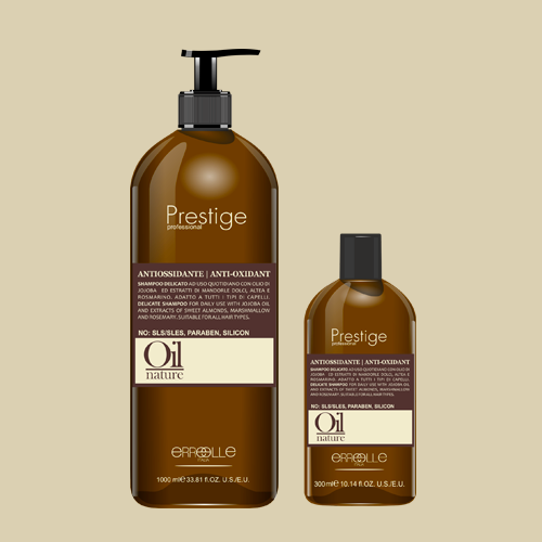 Prestige Oil Shampoo Anti-Oxidant Uso Frequente 3x300ml Capelli Normali ...