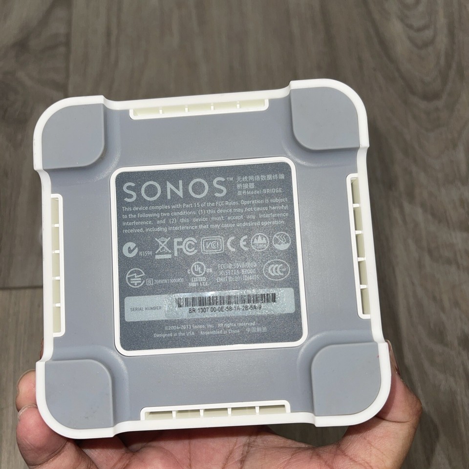 Sonos Connect BRIDGE - White. Unit with power supply included | eBay